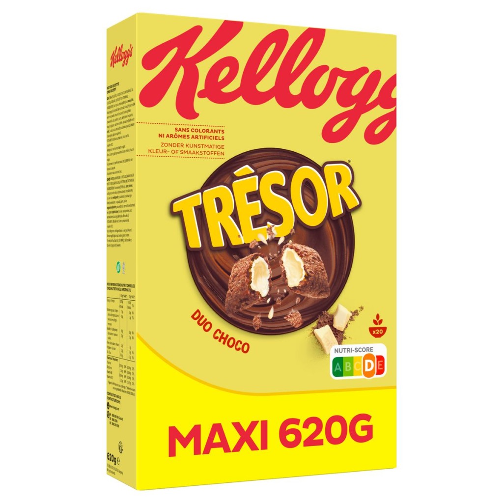 Kellogg's Trésor Duo Choco riche en vitamines et fer MP00622 - Sodishop ...